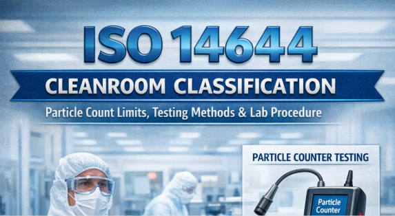 ISO 14644 Cleanroom Classification: Particle Count Limits, Testing ...